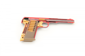 Astra mod.400 plastic replica – Printed firearm replicas