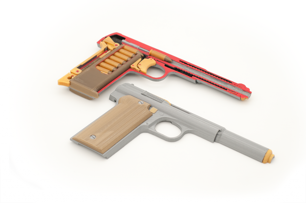 Astra mod.400 plastic replica – Printed firearm replicas